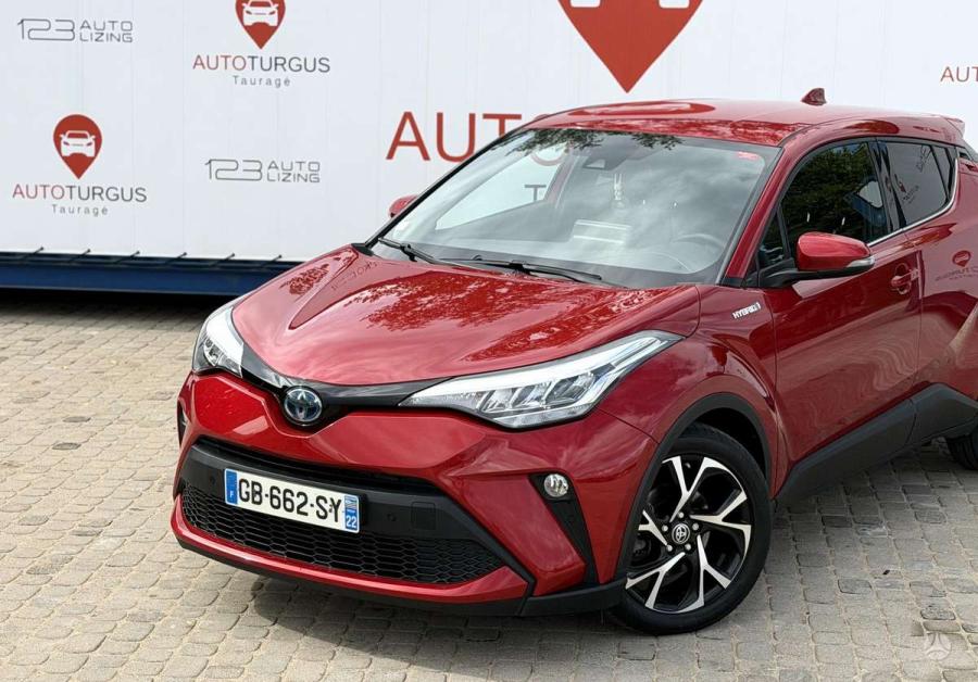 Sarkans Toyota C-HR 2021 Tauragė, ar dzinēja tilpumu 1.80 L un nobraukumu 66 tūkst. km par 18800 €, foto 5 vietnē AUTOMOTO.COM.LV