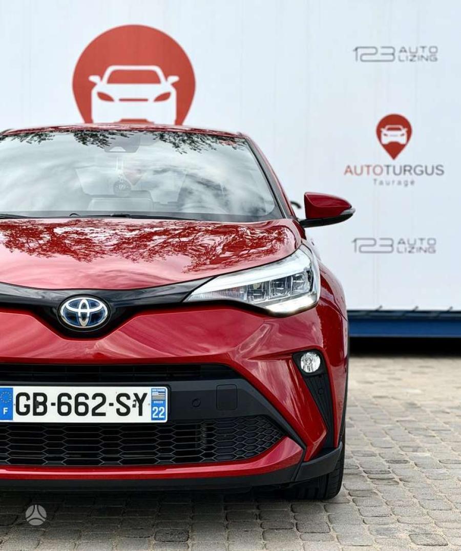 Sarkans Toyota C-HR 2021 Tauragė, ar dzinēja tilpumu 1.80 L un nobraukumu 66 tūkst. km par 18800 €, foto 7 vietnē AUTOMOTO.COM.LV