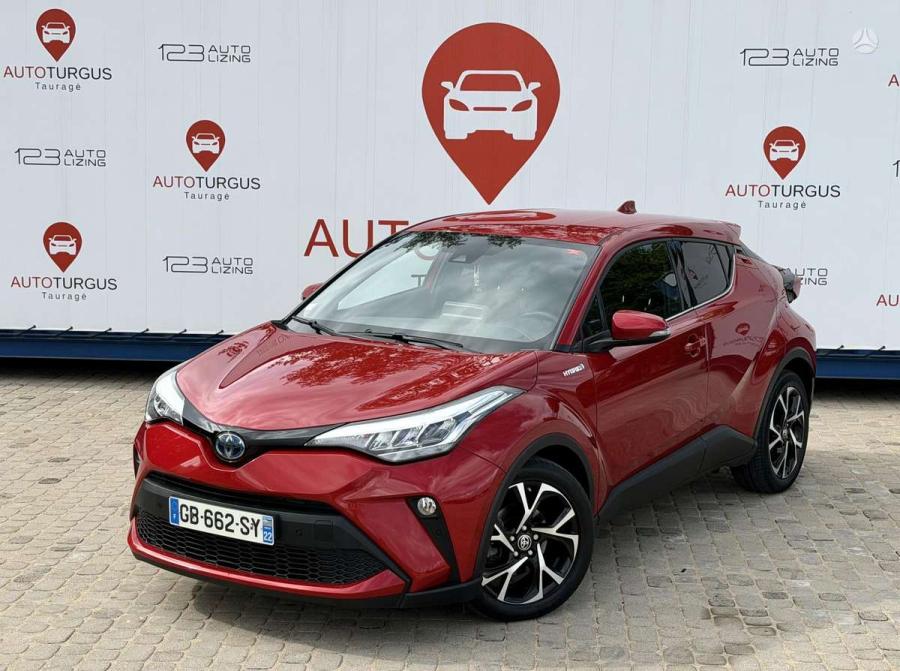 Sarkans Toyota C-HR 2021 Tauragė, ar dzinēja tilpumu 1.80 L un nobraukumu 66 tūkst. km par 18800 €, foto 8 vietnē AUTOMOTO.COM.LV