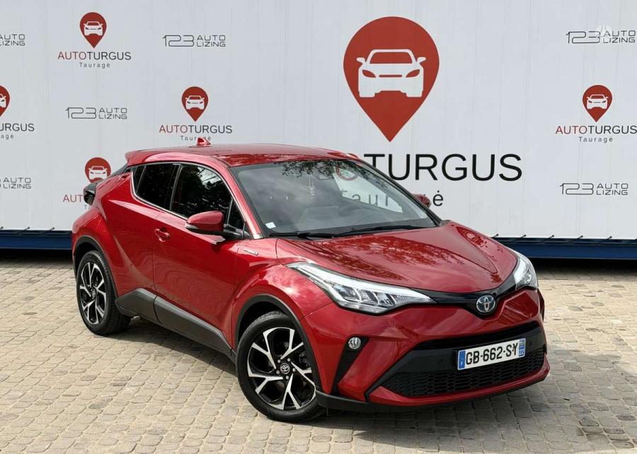 Sarkans Toyota C-HR 2021 Tauragė, ar dzinēja tilpumu 1.80 L un nobraukumu 66 tūkst. km par 18800 €, foto 12 vietnē AUTOMOTO.COM.LV