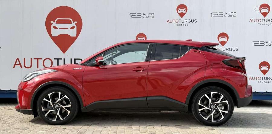 Sarkans Toyota C-HR 2021 Tauragė, ar dzinēja tilpumu 1.80 L un nobraukumu 66 tūkst. km par 18800 €, foto 17 vietnē AUTOMOTO.COM.LV