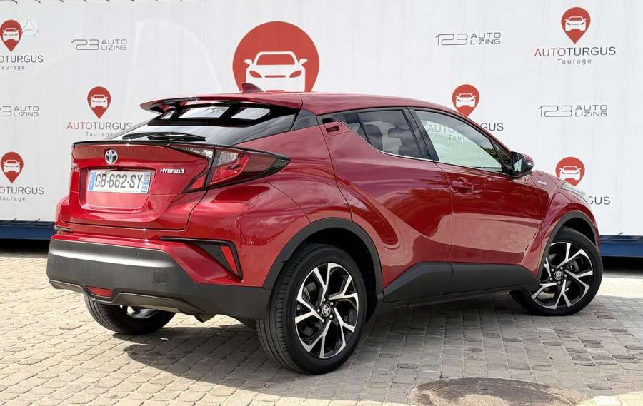 Sarkans Toyota C-HR 2021 Tauragė, ar dzinēja tilpumu 1.80 L un nobraukumu 66 tūkst. km par 18800 €, foto 22 vietnē AUTOMOTO.COM.LV