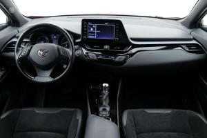 Red Toyota C-HR 2021 in Vilnius, with an engine capacity of 1.80 L and mileage of 130 thousand km for 24900 €, photo 8 on AUTOMOTO.COM.LV