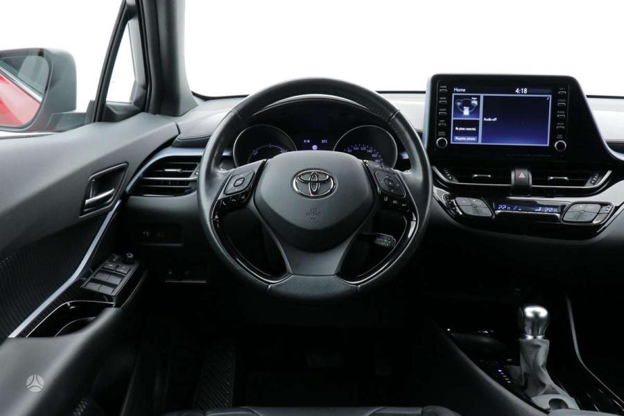Red Toyota C-HR 2021 in Vilnius, with an engine capacity of 1.80 L and mileage of 130 thousand km for 24900 €, photo 9 on AUTOMOTO.COM.LV