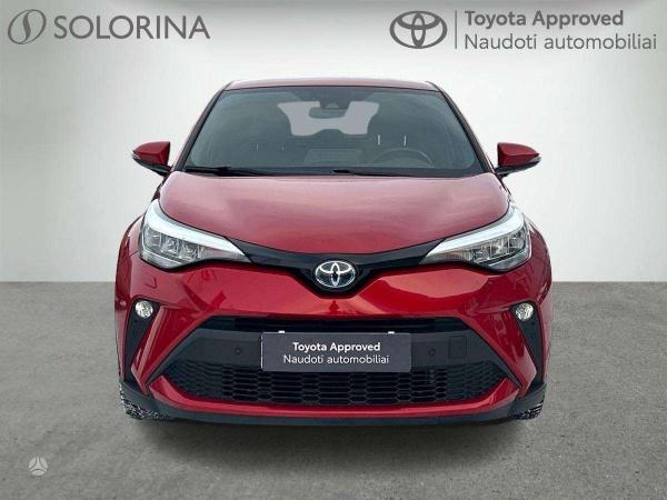 Red Toyota C-HR 2022 in Klaipeda, with an engine capacity of 1.80 L and mileage of 77 thousand km for 23900 €, photo 5 on AUTOMOTO.COM.LV