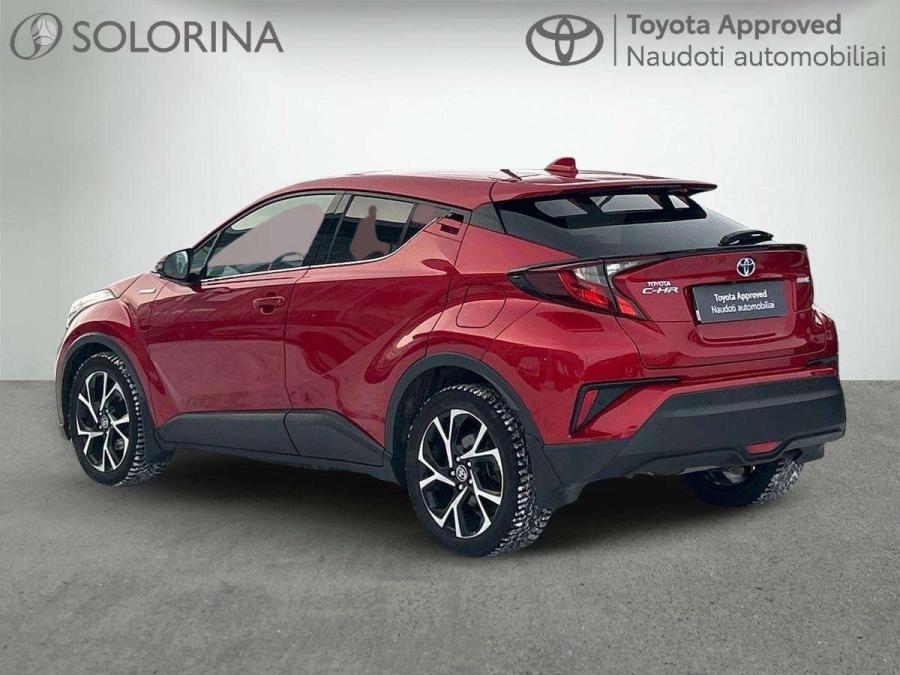 Красный Тойота C-HR 2022 в Клайпеда, объемом двигателя 1.80 л и пробегом 77 тыс. км за 23900 €, фото 16 на AUTOMOTO.COM.LV