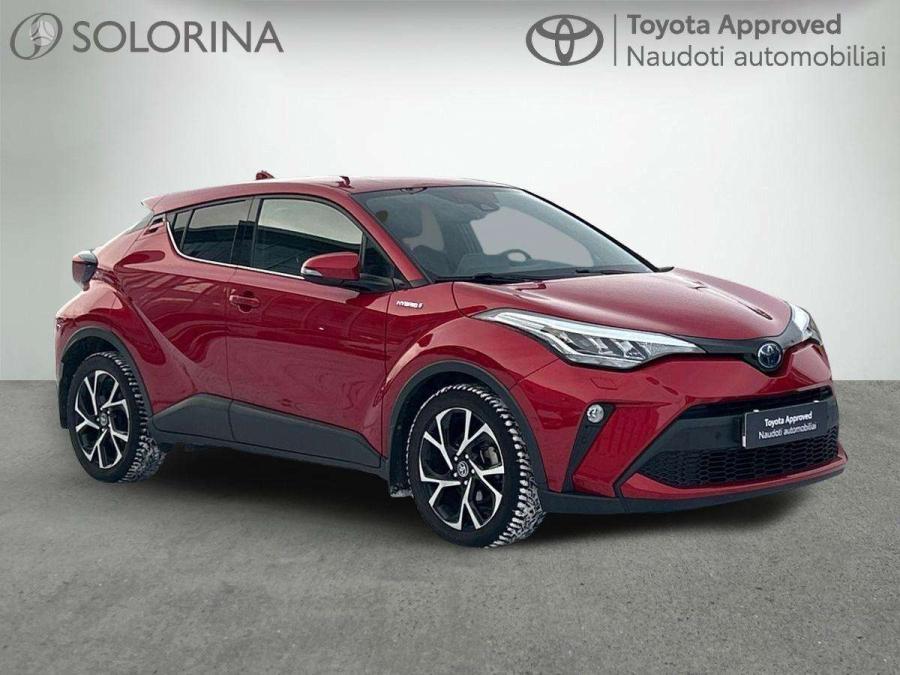 Красный Тойота C-HR 2022 в Клайпеда, объемом двигателя 1.80 л и пробегом 77 тыс. км за 23900 €, фото 17 на AUTOMOTO.COM.LV