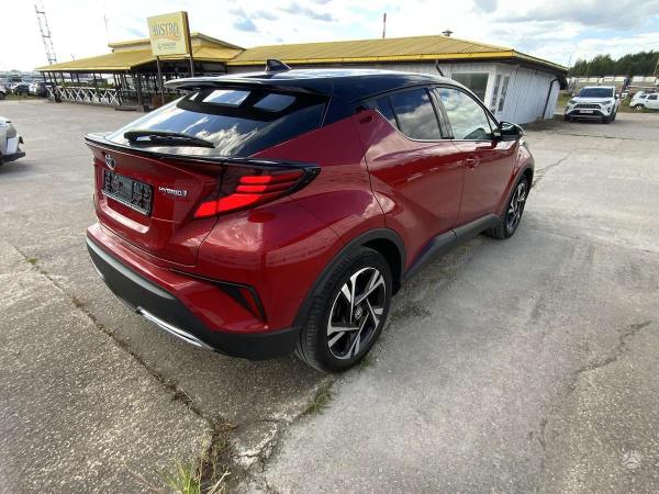 Sarkans Toyota C-HR 2022 Viļņa, ar dzinēja tilpumu 1.99 L un nobraukumu 64 tūkst. km par 24250 €, foto 7 vietnē AUTOMOTO.COM.LV