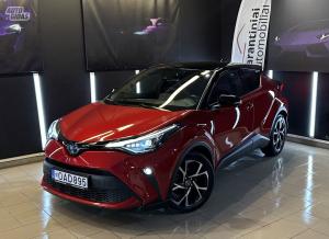 Red Toyota C-HR 2022 in Avizieniai, with an engine capacity of 1.80 L and mileage of 61 thousand km for 23250 €, photo  on AUTOMOTO.COM.LV