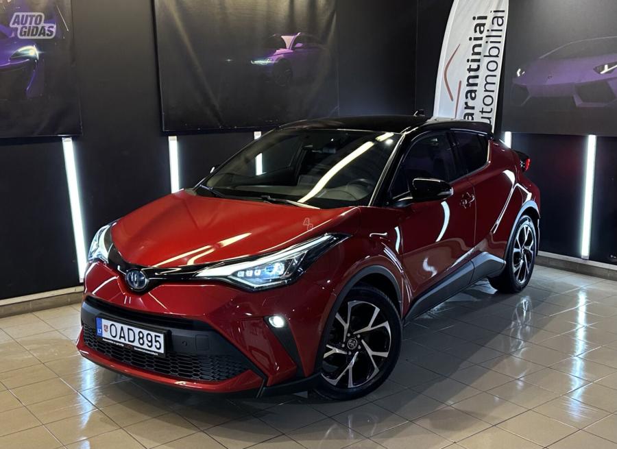 Красный Тойота C-HR 2022 в Авиженяй, объемом двигателя 1.80 л и пробегом 61 тыс. км за 23250 €, фото 1 на AUTOMOTO.COM.LV