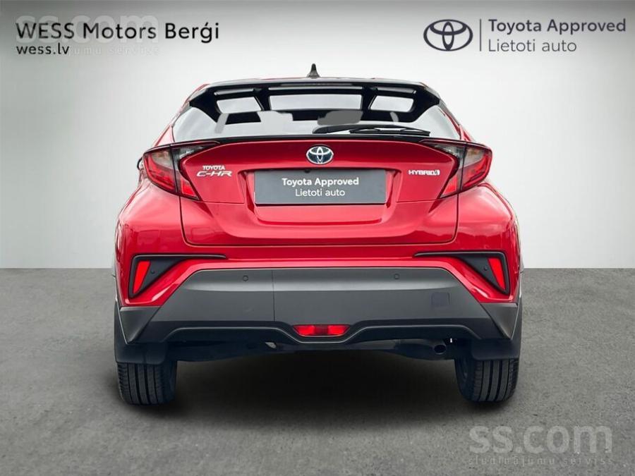 Sarkans Toyota C-HR 2022 Rīga, ar dzinēja tilpumu 1.80 L un nobraukumu 41 tūkst. km par 23990 €, foto 5 vietnē AUTOMOTO.COM.LV