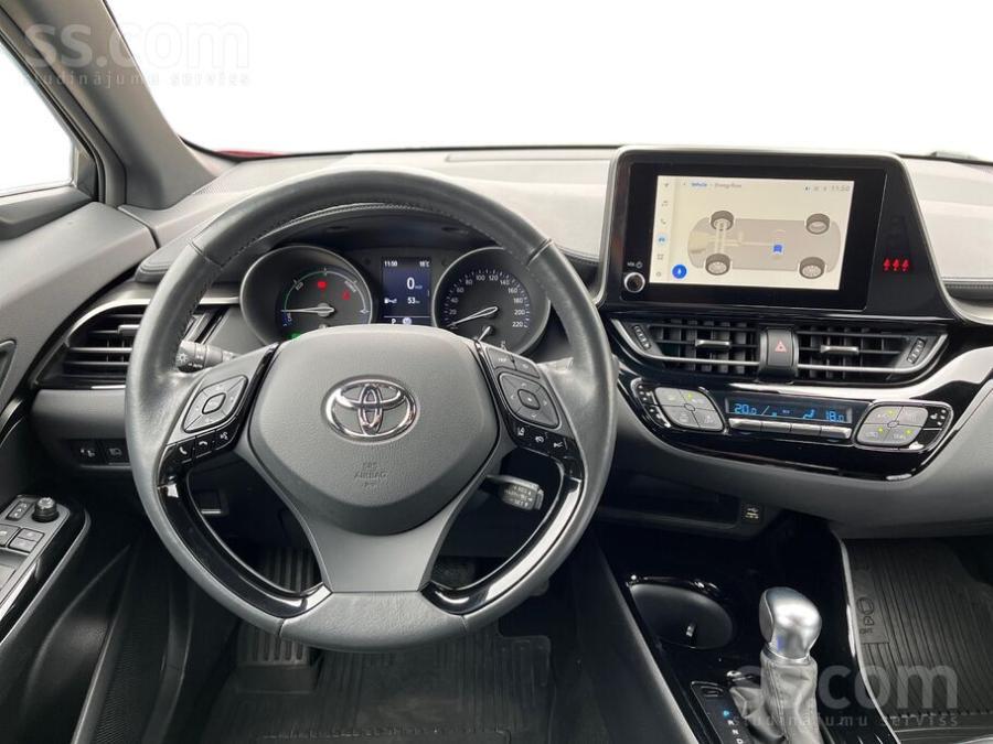 Sarkans Toyota C-HR 2022 Rīga, ar dzinēja tilpumu 1.80 L un nobraukumu 41 tūkst. km par 23990 €, foto 10 vietnē AUTOMOTO.COM.LV