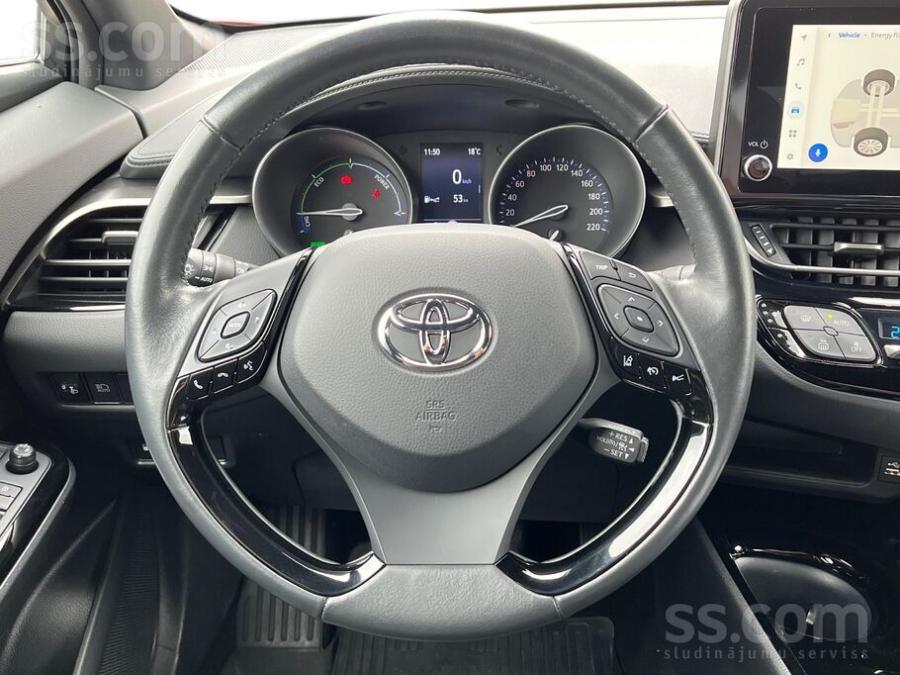 Sarkans Toyota C-HR 2022 Rīga, ar dzinēja tilpumu 1.80 L un nobraukumu 41 tūkst. km par 23990 €, foto 13 vietnē AUTOMOTO.COM.LV
