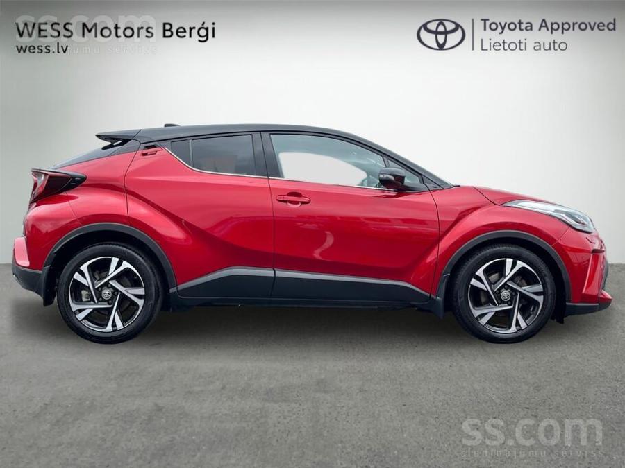 Sarkans Toyota C-HR 2022 Rīga, ar dzinēja tilpumu 1.80 L un nobraukumu 41 tūkst. km par 23990 €, foto 24 vietnē AUTOMOTO.COM.LV