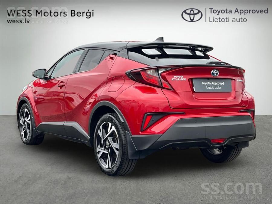 Sarkans Toyota C-HR 2022 Rīga, ar dzinēja tilpumu 1.80 L un nobraukumu 41 tūkst. km par 23990 €, foto 25 vietnē AUTOMOTO.COM.LV