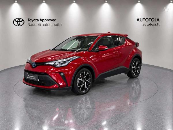 Toyota C-HR 2022 Kauņa vietnē Sarkans Toyota C-HR 2022 Kauņa, ar dzinēja tilpumu 1.80 L un nobraukumu 49 tūkst. km par 23500 €, foto 1 vietnē AUTOMOTO.COM.LV