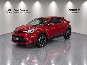 Red Toyota C-HR 2022 in Kaunas, with an engine capacity of 1.80 L and mileage of 49 thousand km for 23500 €, photo  on AUTOMOTO.COM.LV