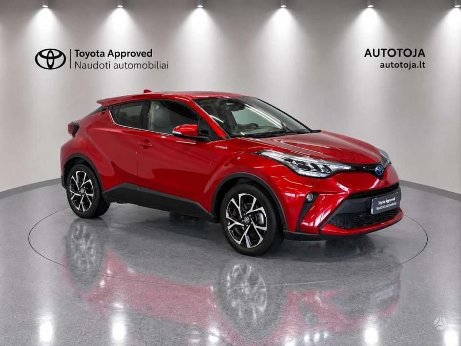 Sarkans Toyota C-HR 2022 Kauņa, ar dzinēja tilpumu 1.80 L un nobraukumu 49 tūkst. km par 23500 €, foto 19 vietnē AUTOMOTO.COM.LV