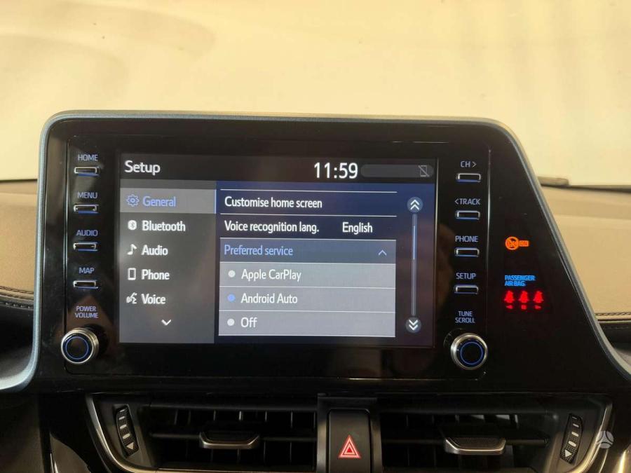 Sarkans Toyota C-HR 2022 Kauņa, ar dzinēja tilpumu 1.80 L un nobraukumu 49 tūkst. km par 23500 €, foto 28 vietnē AUTOMOTO.COM.LV