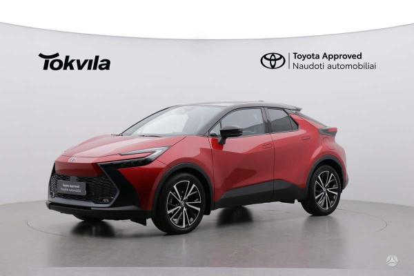 Sarkans Toyota C-HR 2024 Viļņa, ar dzinēja tilpumu 1.80 L un nobraukumu 18 tūkst. km par 31900 €, foto 1 vietnē AUTOMOTO.COM.LV