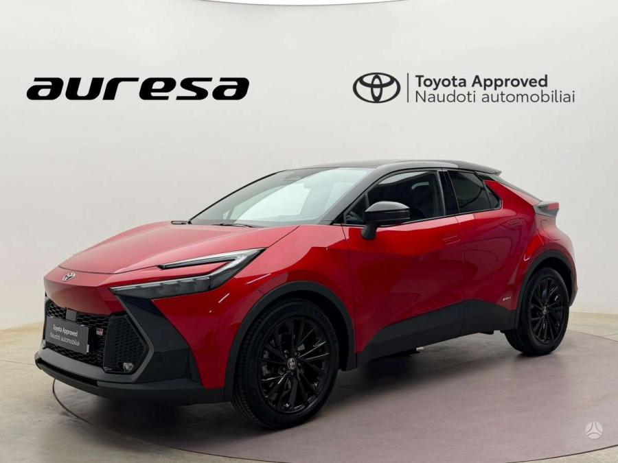 Красный Тойота C-HR 2024 в Паневежис, объемом двигателя 1.99 л и пробегом 17 тыс. км за 36990 €, фото 1 на AUTOMOTO.COM.LV