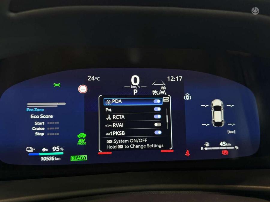 Sarkans Toyota C-HR 2025 Panevēža, ar dzinēja tilpumu 1.99 L un nobraukumu 11 tūkst. km par 36990 €, foto 29 vietnē AUTOMOTO.COM.LV