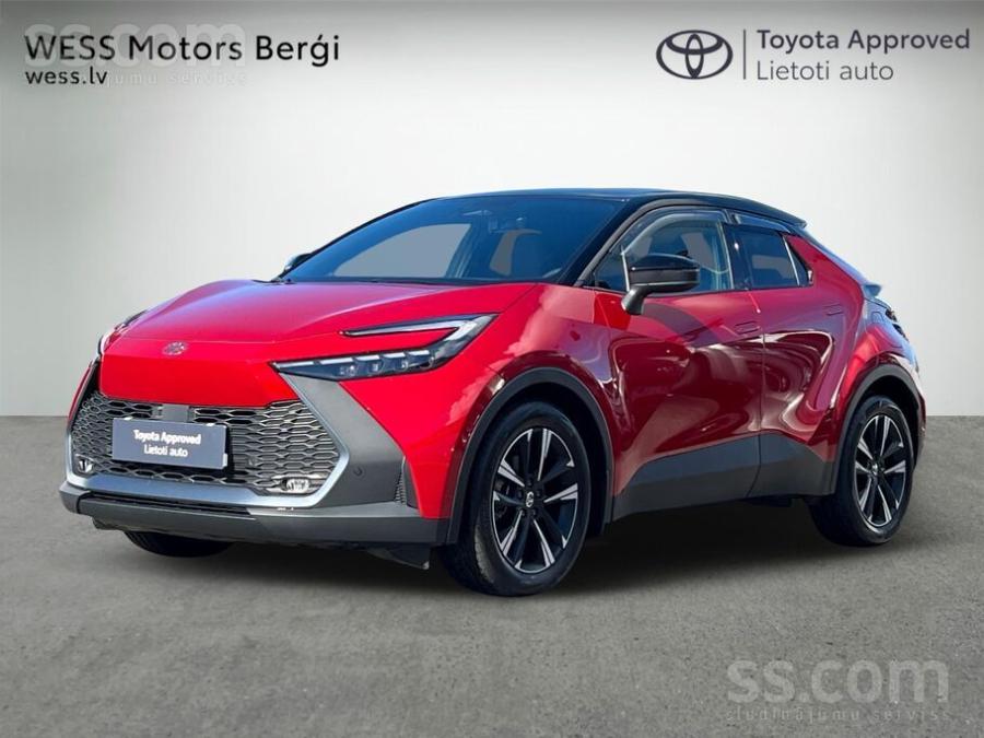 Sarkans Toyota C-HR 2026 Rīga, ar dzinēja tilpumu 1.80 L un nobraukumu 5 tūkst. km par 33990 €, foto 1 vietnē AUTOMOTO.COM.LV
