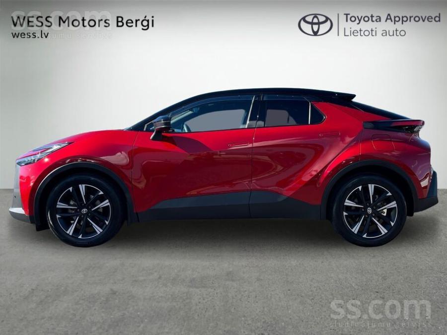 Sarkans Toyota C-HR 2026 Rīga, ar dzinēja tilpumu 1.80 L un nobraukumu 5 tūkst. km par 33990 €, foto 4 vietnē AUTOMOTO.COM.LV