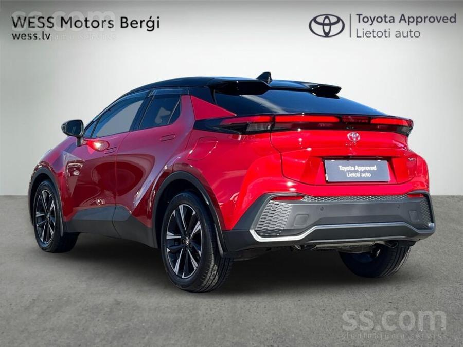 Sarkans Toyota C-HR 2026 Rīga, ar dzinēja tilpumu 1.80 L un nobraukumu 5 tūkst. km par 33990 €, foto 26 vietnē AUTOMOTO.COM.LV