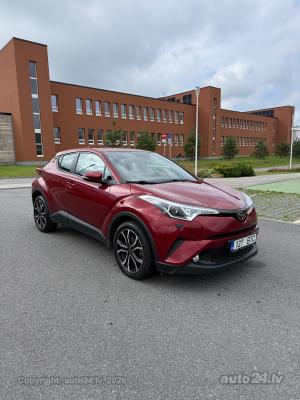 Red Toyota C-HR 2017 in Tallinn, with an engine capacity of 1.20 L and mileage of 124 thousand km for 12500 €, photo  on AUTOMOTO.COM.LV
