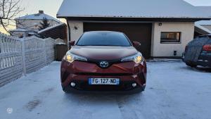 Sarkans Toyota C-HR 2019 Tauragė, ar dzinēja tilpumu 1.80 L un nobraukumu 54 tūkst. km par 16200 €, foto 2 vietnē AUTOMOTO.COM.LV