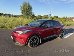 Sarkans Toyota C-HR 2019 Keila, ar dzinēja tilpumu 1.80 L un nobraukumu 114 tūkst. km par 19900 €, foto  vietnē AUTOMOTO.COM.LV