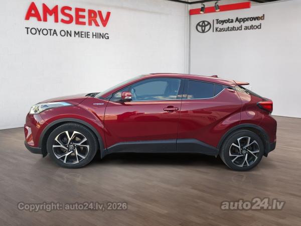 Red Toyota C-HR 2019 in Viljandi, with an engine capacity of 1.80 L and mileage of 108 thousand km for 16900 €, photo 4 on AUTOMOTO.COM.LV