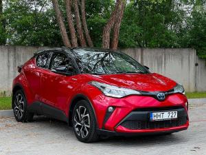 Sarkans Toyota C-HR 2020 Šauļi, ar dzinēja tilpumu 1.80 L un nobraukumu 26 tūkst. km par 21990 €, foto  vietnē AUTOMOTO.COM.LV