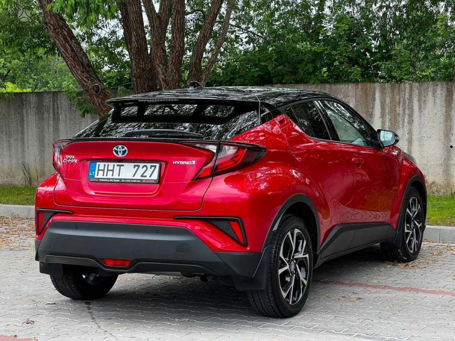 Sarkans Toyota C-HR 2020 Šauļi, ar dzinēja tilpumu 1.80 L un nobraukumu 26 tūkst. km par 21990 €, foto 5 vietnē AUTOMOTO.COM.LV