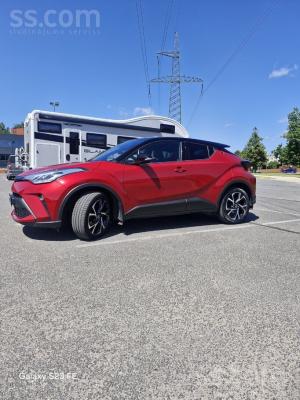 Sarkans Toyota C-HR 2020 Rīga, ar dzinēja tilpumu 1.20 L un nobraukumu 75 tūkst. km par 16500 €, foto 4 vietnē AUTOMOTO.COM.LV