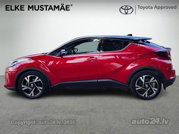 Red Toyota C-HR 2022 in Tallinn, with an engine capacity of 1.80 L and mileage of 45 thousand km for 22995 €, photo 3 on AUTOMOTO.COM.LV