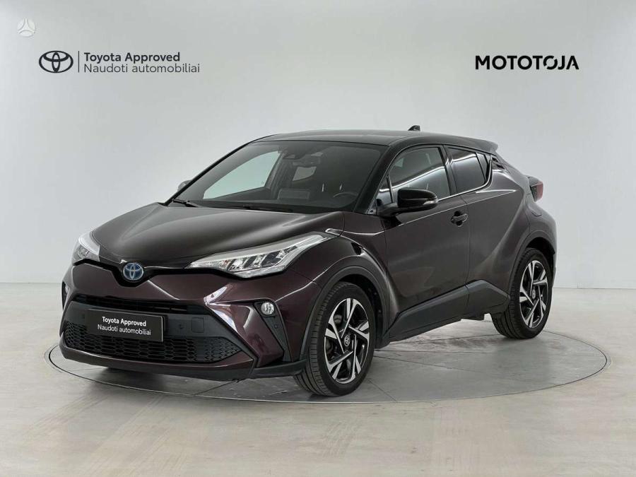 Sarkans Toyota C-HR 2022 Viļņa, ar dzinēja tilpumu 1.80 L un nobraukumu 144 tūkst. km par 21900 €, foto 1 vietnē AUTOMOTO.COM.LV