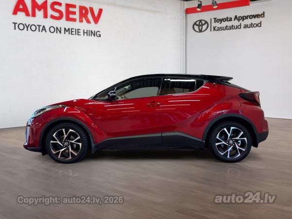 Красный Тойота C-HR 2022 в Тарту, объемом двигателя 1.80 л и пробегом 129 тыс. км за 21250 €, фото 4 на AUTOMOTO.COM.LV