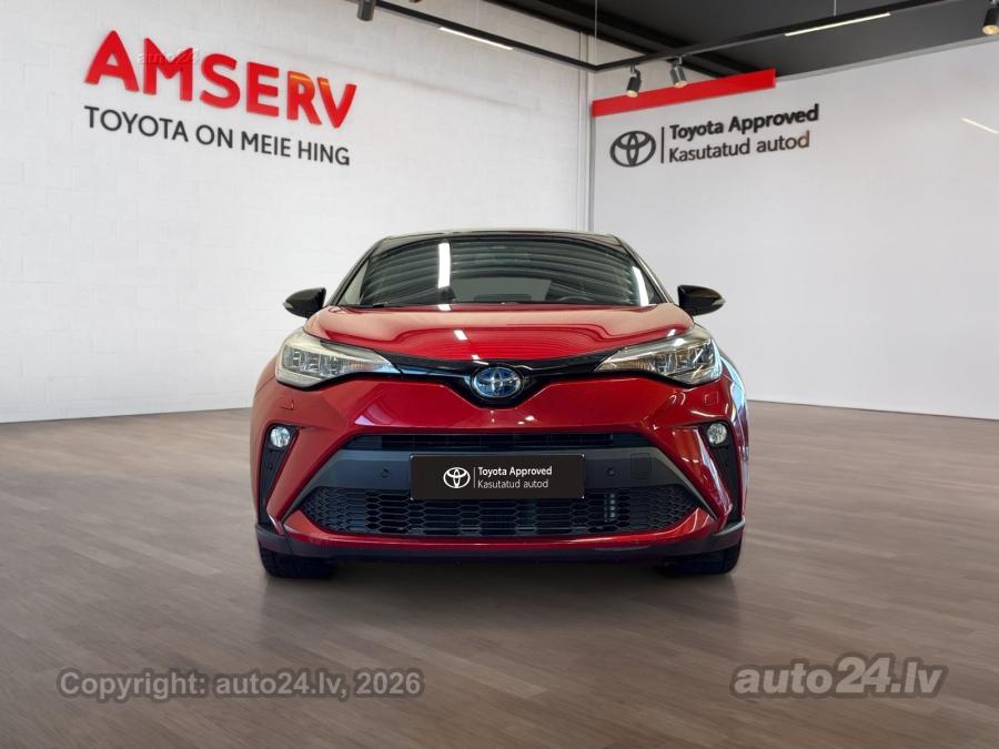 Красный Тойота C-HR 2022 в Тарту, объемом двигателя 1.80 л и пробегом 129 тыс. км за 21250 €, фото 6 на AUTOMOTO.COM.LV