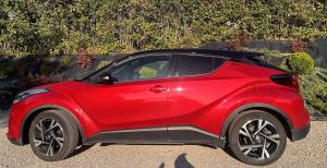 Красный Тойота C-HR 2023 в Вильнюс, объемом двигателя 1.99 л и пробегом 67 тыс. км за 24000 €, фото 3 на AUTOMOTO.COM.LV