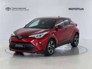 Red Toyota C-HR 2023 in Vilnius, with an engine capacity of 1.80 L and mileage of 92 thousand km for 23900 €, photo  on AUTOMOTO.COM.LV