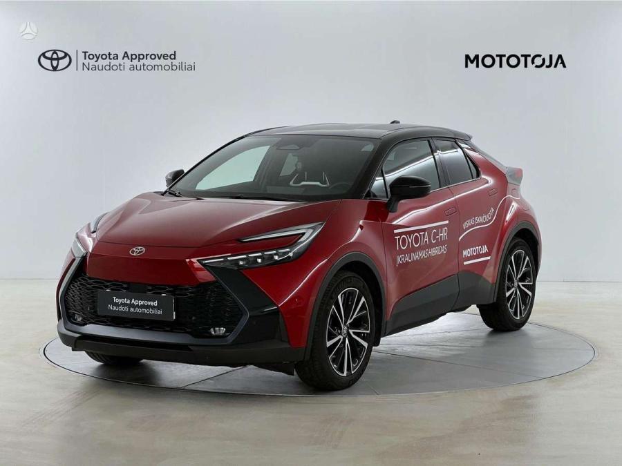Красный Тойота C-HR 2025 в Вильнюс, объемом двигателя 1.99 л и пробегом 20 тыс. км за 39900 €, фото 1 на AUTOMOTO.COM.LV