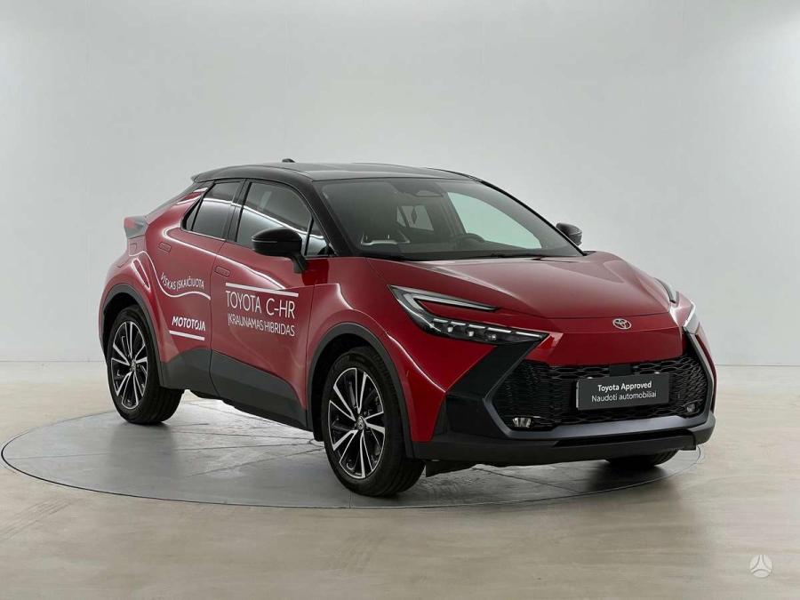 Красный Тойота C-HR 2025 в Вильнюс, объемом двигателя 1.99 л и пробегом 20 тыс. км за 39900 €, фото 19 на AUTOMOTO.COM.LV
