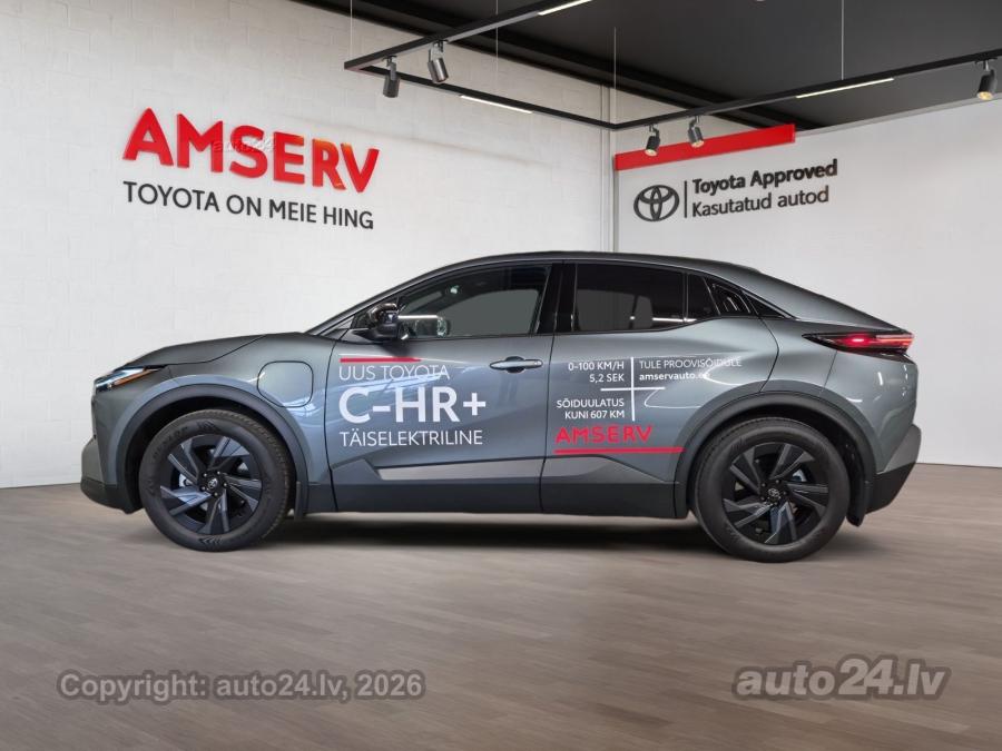 Toyota C-HR 2026 Tallina, ar dzinēja tilpumu 0.00 L un nobraukumu 13 tūkst. km par 44490 €, foto 4 vietnē AUTOMOTO.COM.LV