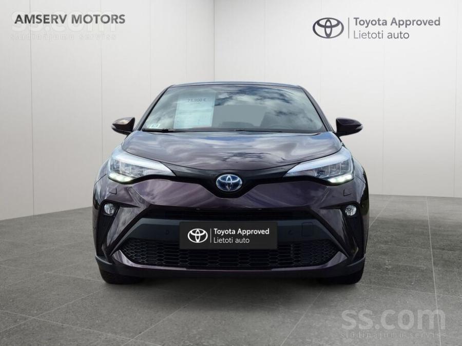 Фиолетовый Тойота C-HR 2023 в Рига, объемом двигателя 1.80 л и пробегом 43 тыс. км за 24900 €, фото 6 на AUTOMOTO.COM.LV