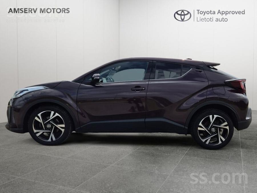 Фиолетовый Тойота C-HR 2023 в Рига, объемом двигателя 1.80 л и пробегом 43 тыс. км за 24900 €, фото 4 на AUTOMOTO.COM.LV