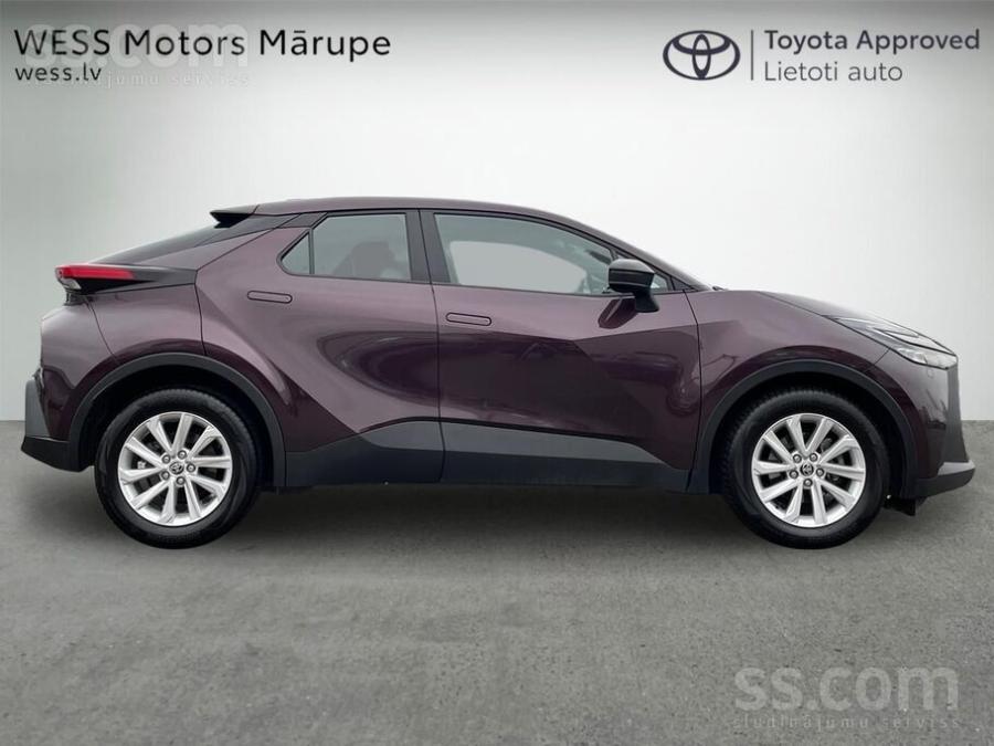 Violets Toyota C-HR 2024 Rīga, ar dzinēja tilpumu 1.80 L un nobraukumu 30 tūkst. km par 28990 €, foto 16 vietnē AUTOMOTO.COM.LV