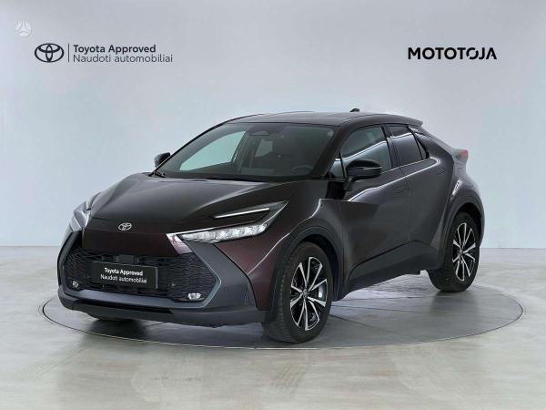 Violet Toyota C-HR 2024 in Vilnius, with an engine capacity of 1.80 L and mileage of 67 thousand km for 27900 €, photo 1 on AUTOMOTO.COM.LV