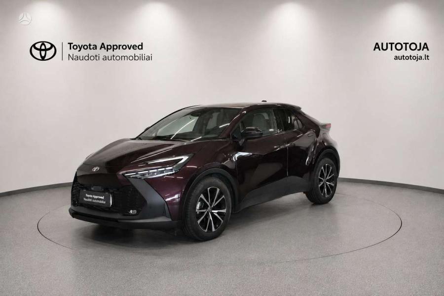 Фиолетовый Тойота C-HR 2024 в Каунас, объемом двигателя 1.80 л и пробегом 26 тыс. км за 29500 €, фото 1 на AUTOMOTO.COM.LV